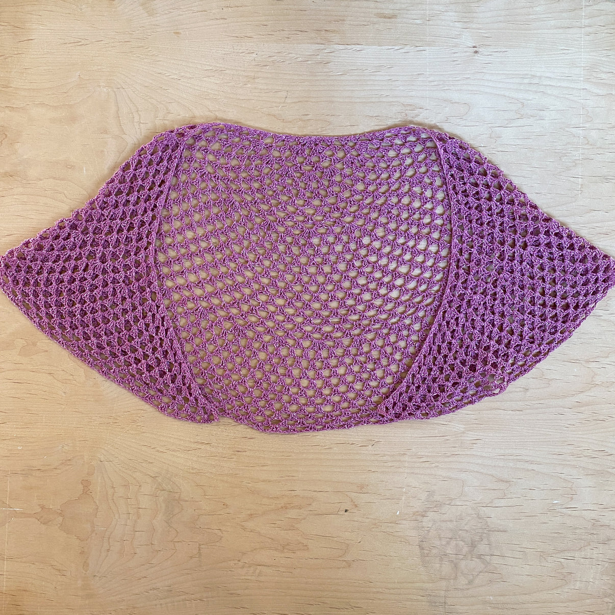 Half Circle Shawl Crochet Pattern – Cast Away Yarn Shop