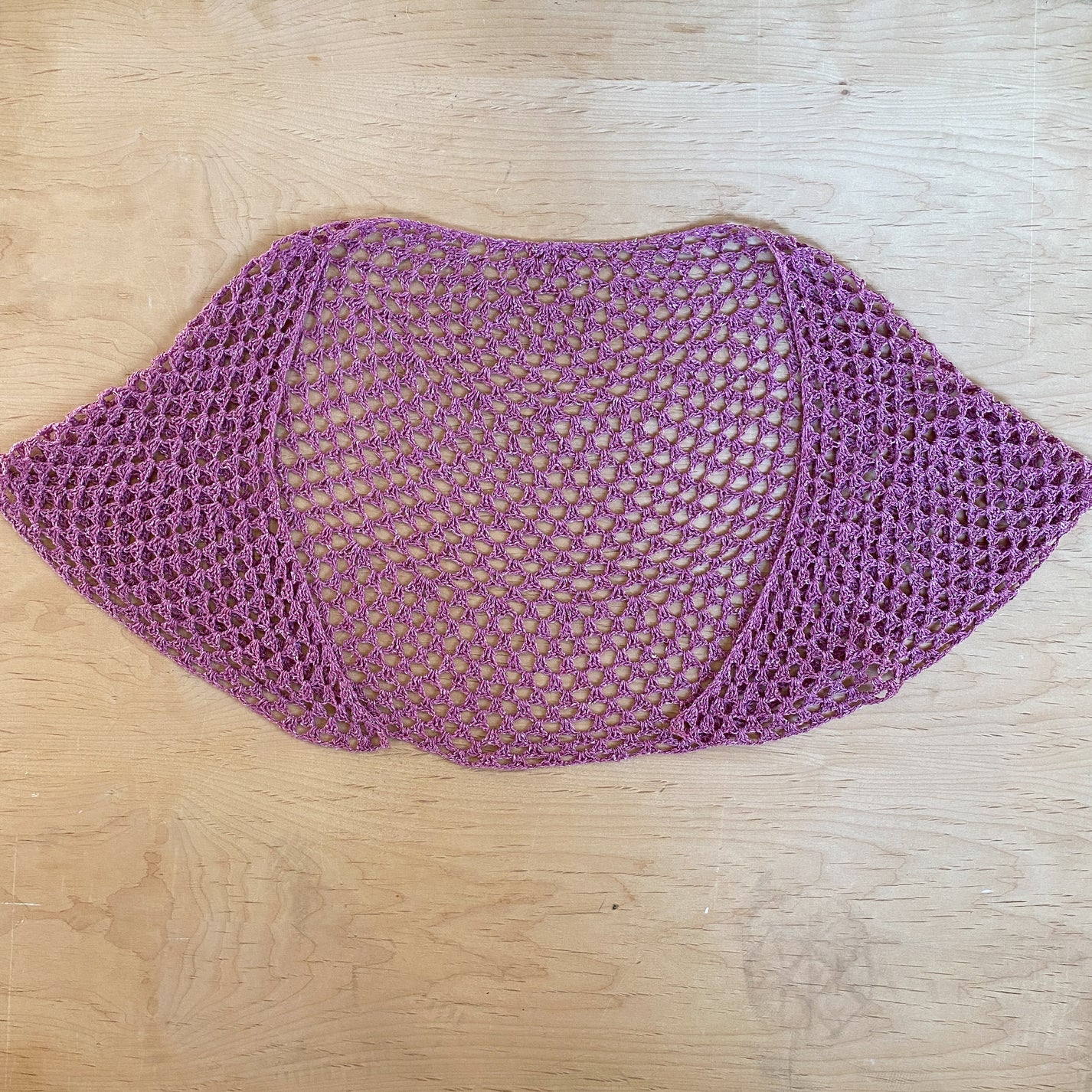 Half Circle Shawl Crochet Pattern – Cast Away Yarn Shop