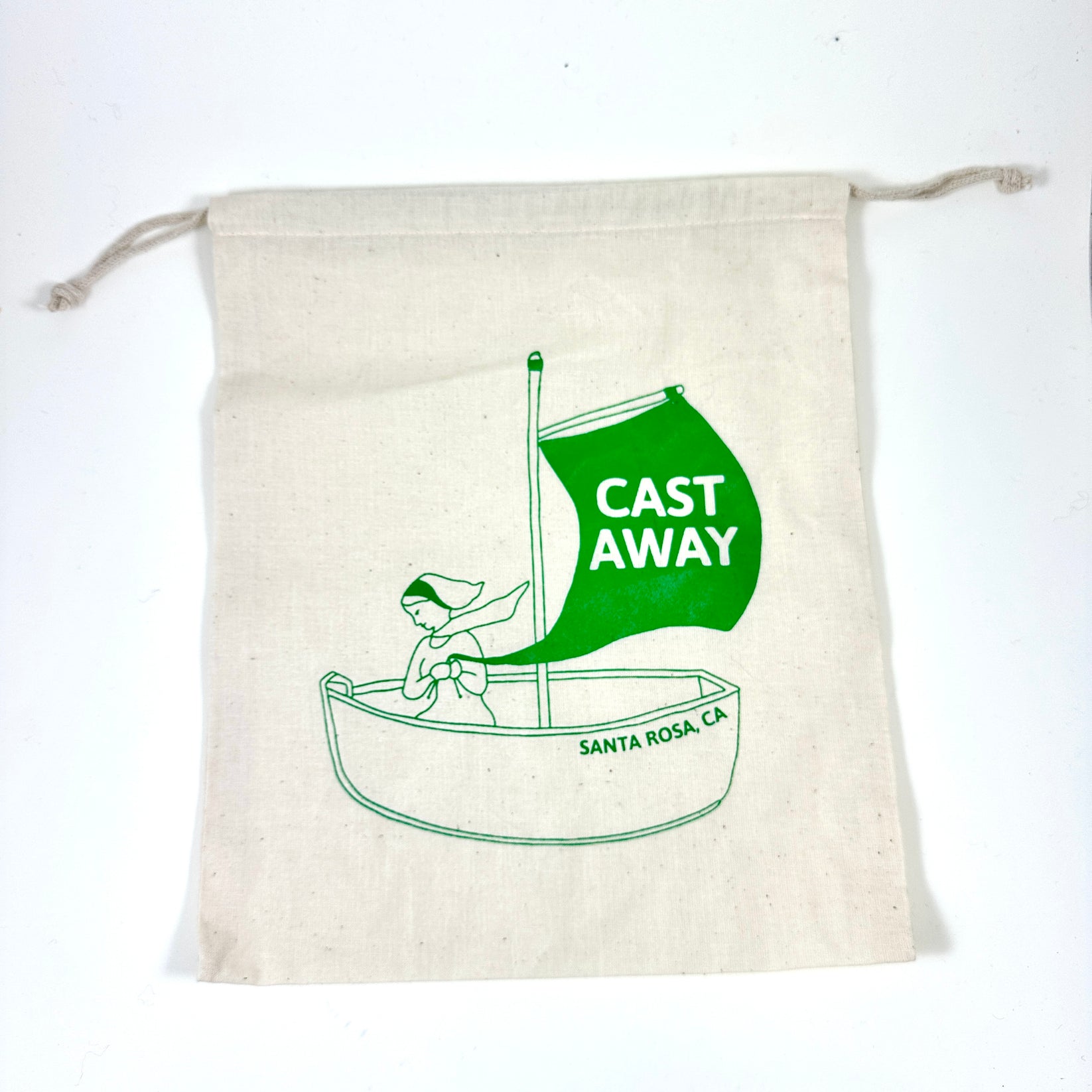 Cast Away Logo Project Bag – Cast Away Yarn Shop